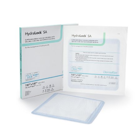 Super Absorbent Dressing HydraLock™ SA 7.87 X 7.87 Inch Square – Mak ...