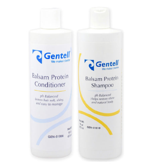 Gentell Balsam Protein Shampoo & Conditioner 16oz – Mak Medical