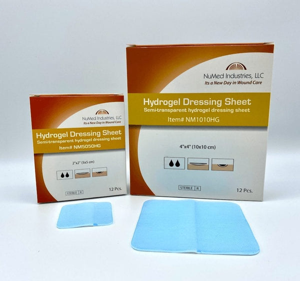 NuMed Hydrogel Dressing Sheet, Bulk Case Pack – Mak Medical