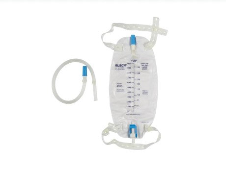 Urinary Leg Bag, Easy Tap, Anti-Reflux Sterile Fluid Path W/18" tubing ...