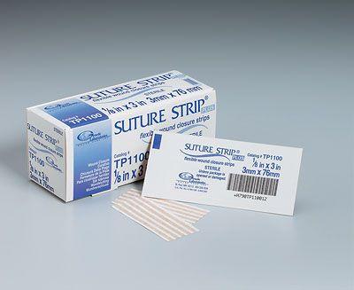 Suture Strip Plus Flexible Wound Closure Strips, Sterile – Mak Medical