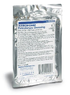 Xeroform Petrolatum Dressing, Sterile – Mak Medical